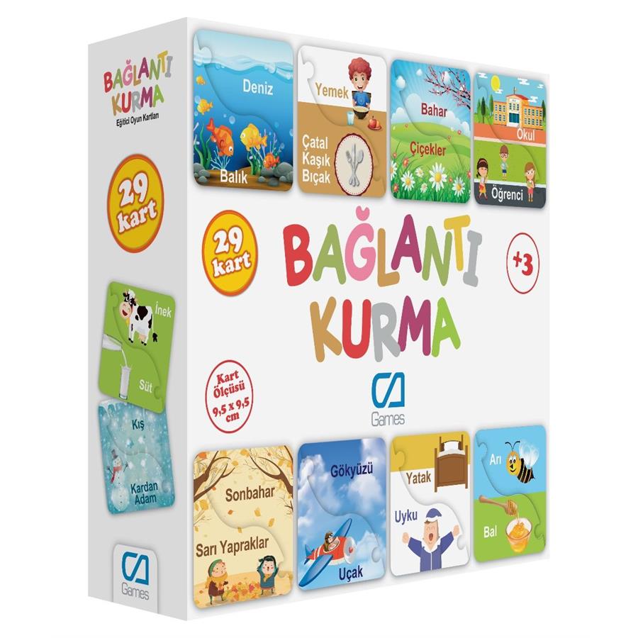 CA Games 5043 Bağlantı Kurma Eğitici Çocuk Oyunu CA Games 5043 Bağlantı Kurma Eğitici Çocuk Oyunu